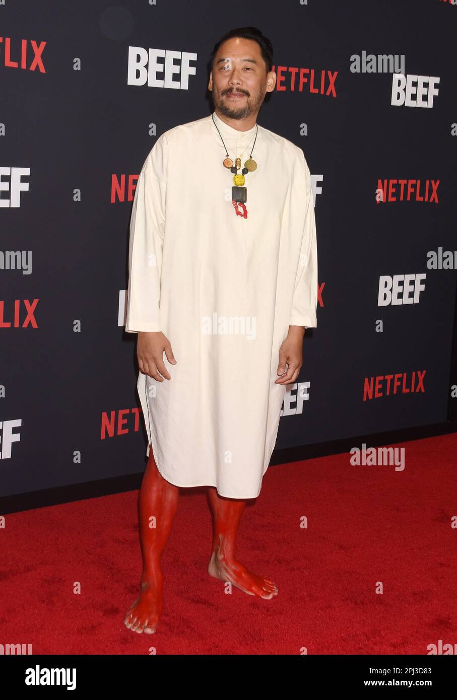 David Choe arriving to Netflix’s “BEEF” Los Angeles Premiere held at ...