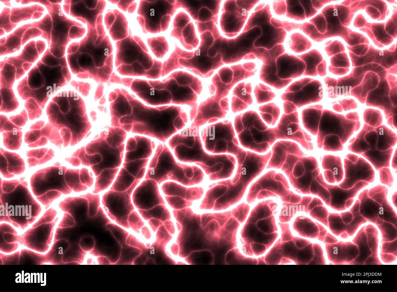 artistic red round luminescent electrical curves computer graphics ...