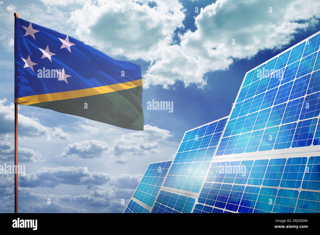 Solomon Islands solar energy, alternative energy industrial concept ...