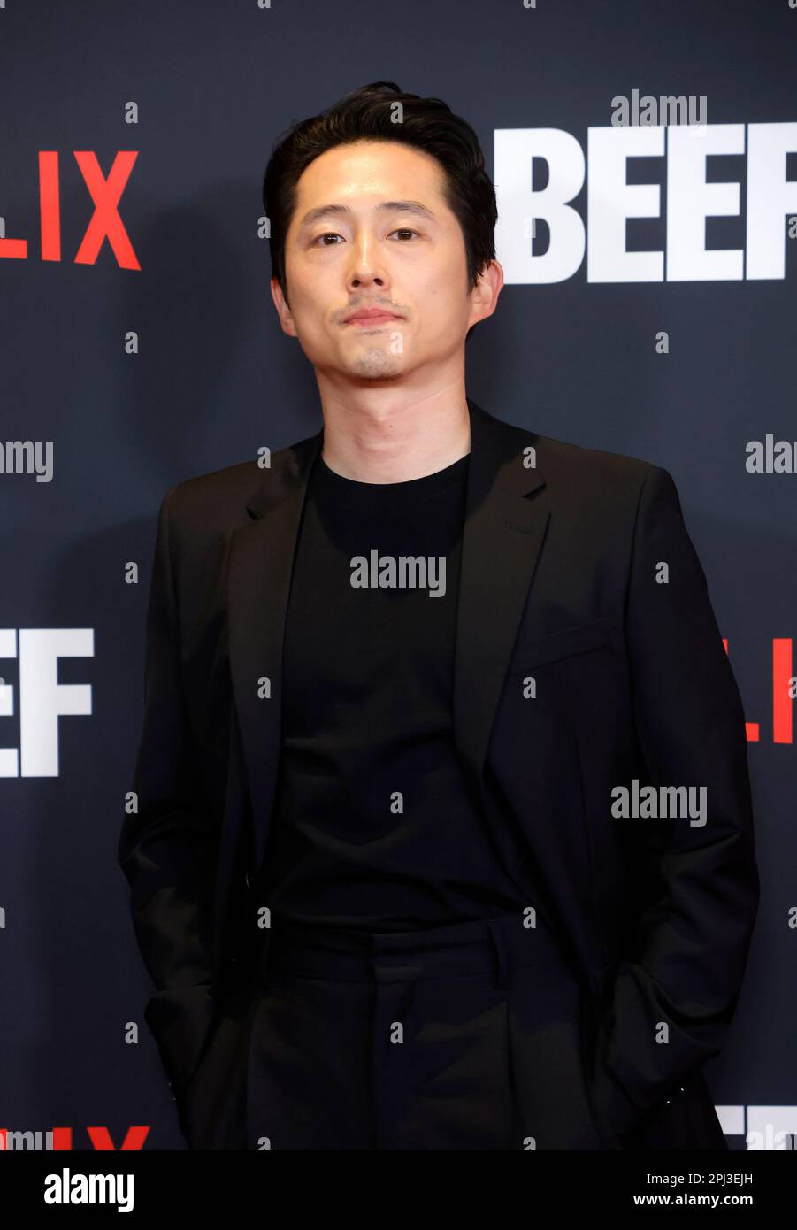 30 March 2023 -Los Angeles, California - Steven Yeun. Los Angeles ...