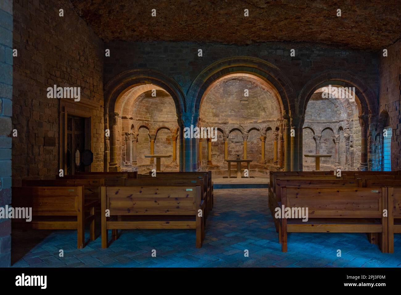 Jaca, Spain, May 31, 2022: Vaults of the Monastery of San Juan de la ...