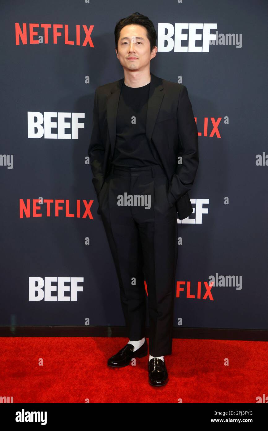 Los Angeles, California, USA. 30th Mar, 2023. Steven Yeun. Los Angeles ...