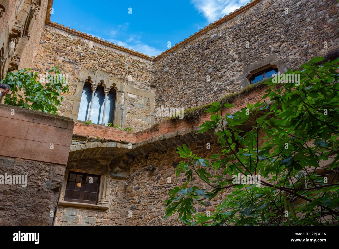 Pubol, Spain, May 26, 2022: Castell Gala Dali de Pubol in Spain Stock ...
