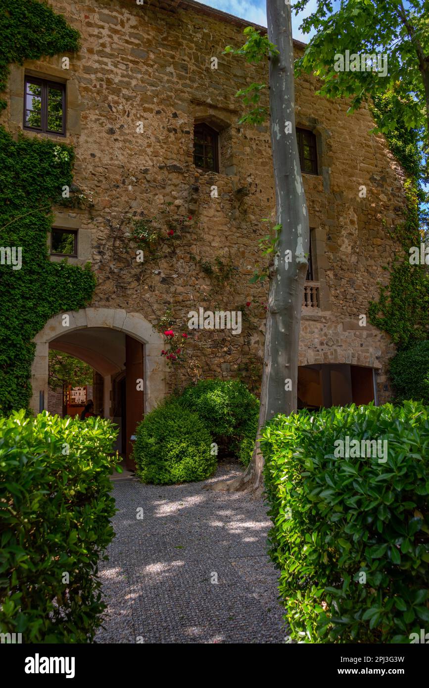 Pubol, Spain, May 26, 2022: Castell Gala Dali de Pubol in Spain Stock ...