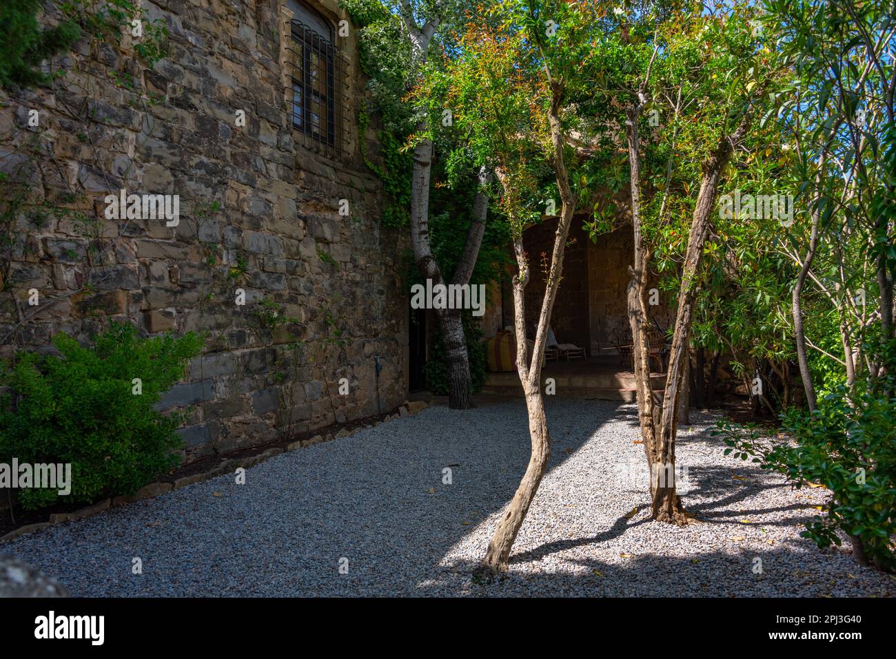 Pubol, Spain, May 26, 2022: Castell Gala Dali de Pubol in Spain Stock ...