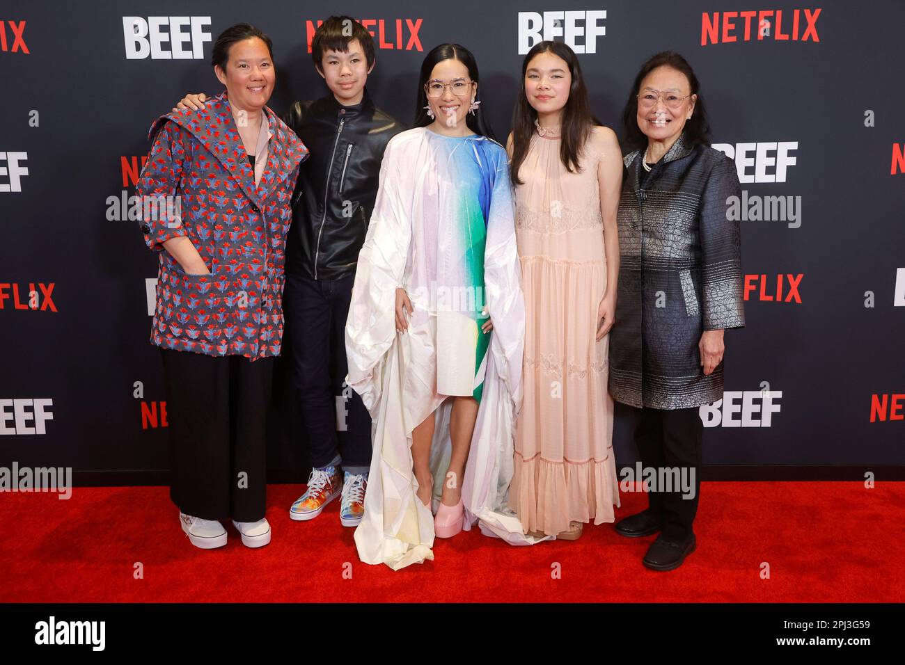 Los Angeles, California, USA. 30th Mar, 2023. Ali Wong with Family. Los ...