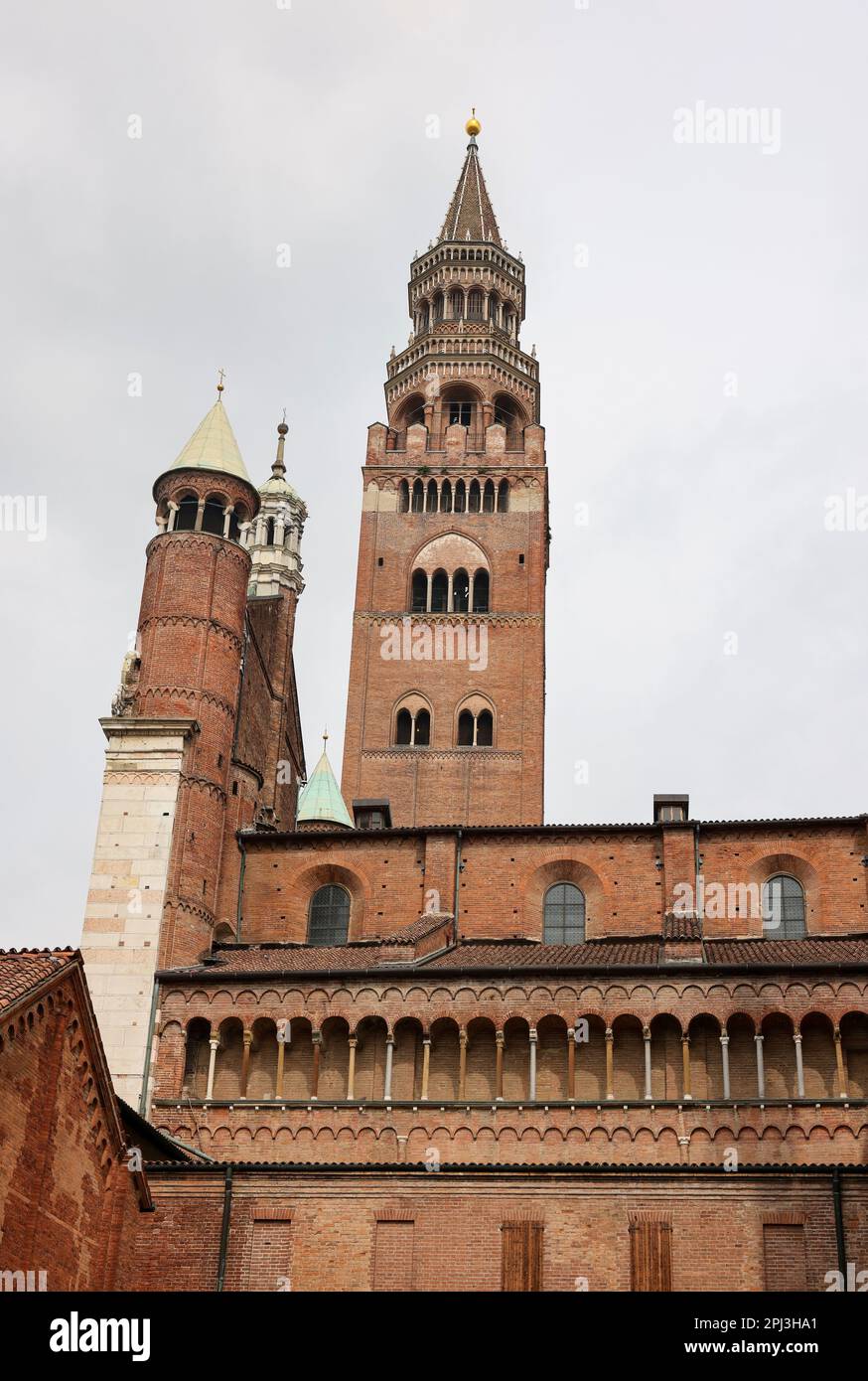Cathedral of Cremona or Cathedral of Santa Maria Assunta and the ...