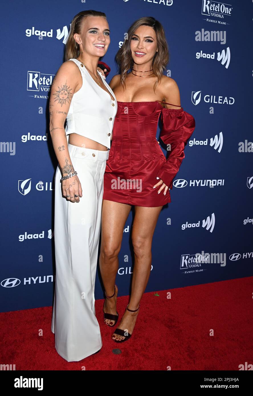 Beverly Hills, CA. 30/03/2023, G Flip and Chrishell Stause arriving at ...