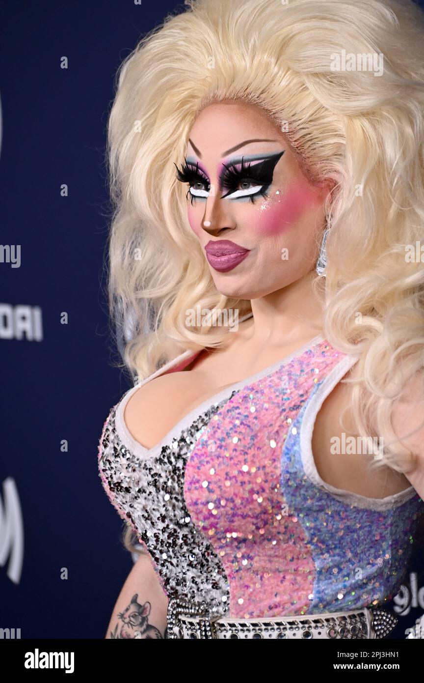 Beverly Hills, USA. 30th Mar, 2023. Brigitte Bandit at the 34th Annual GLAAD Media Awards at the ...