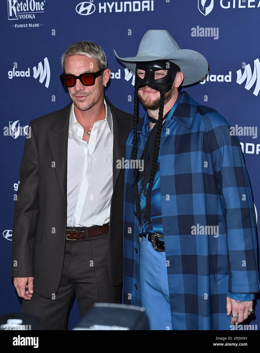 Beverly Hills, USA. 30th Mar, 2023. Diplo & Orville Peck at the 34th ...