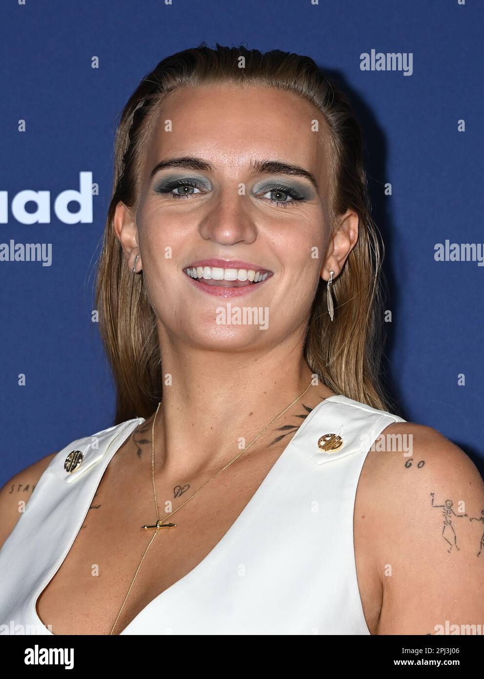 Beverly Hills, CA. 30/03/2023, G Flip arriving at the 34th Annual GLAAD ...