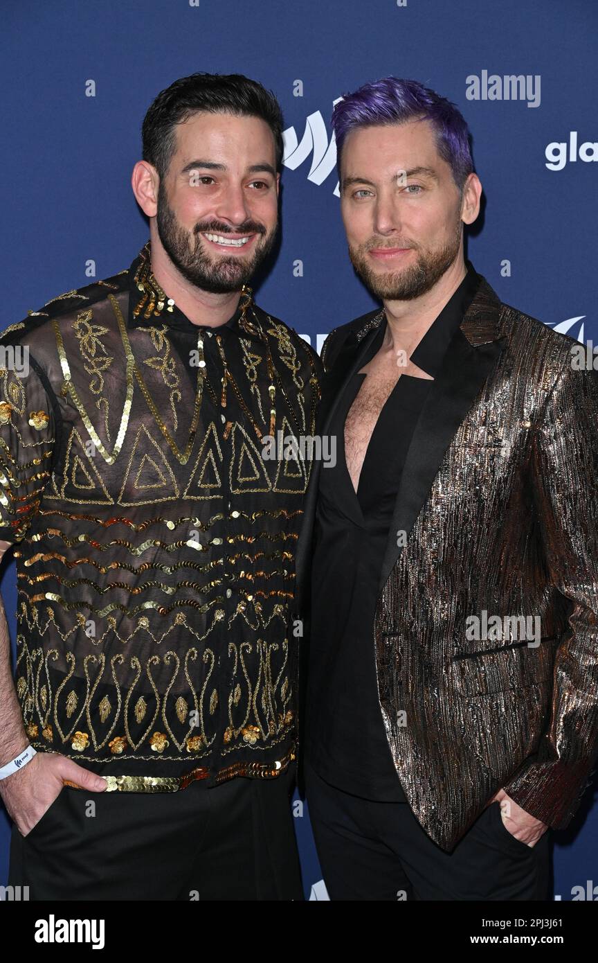 Beverly Hills, USA. 30th Mar, 2023. Michael Turchin & Lance Bass at the ...