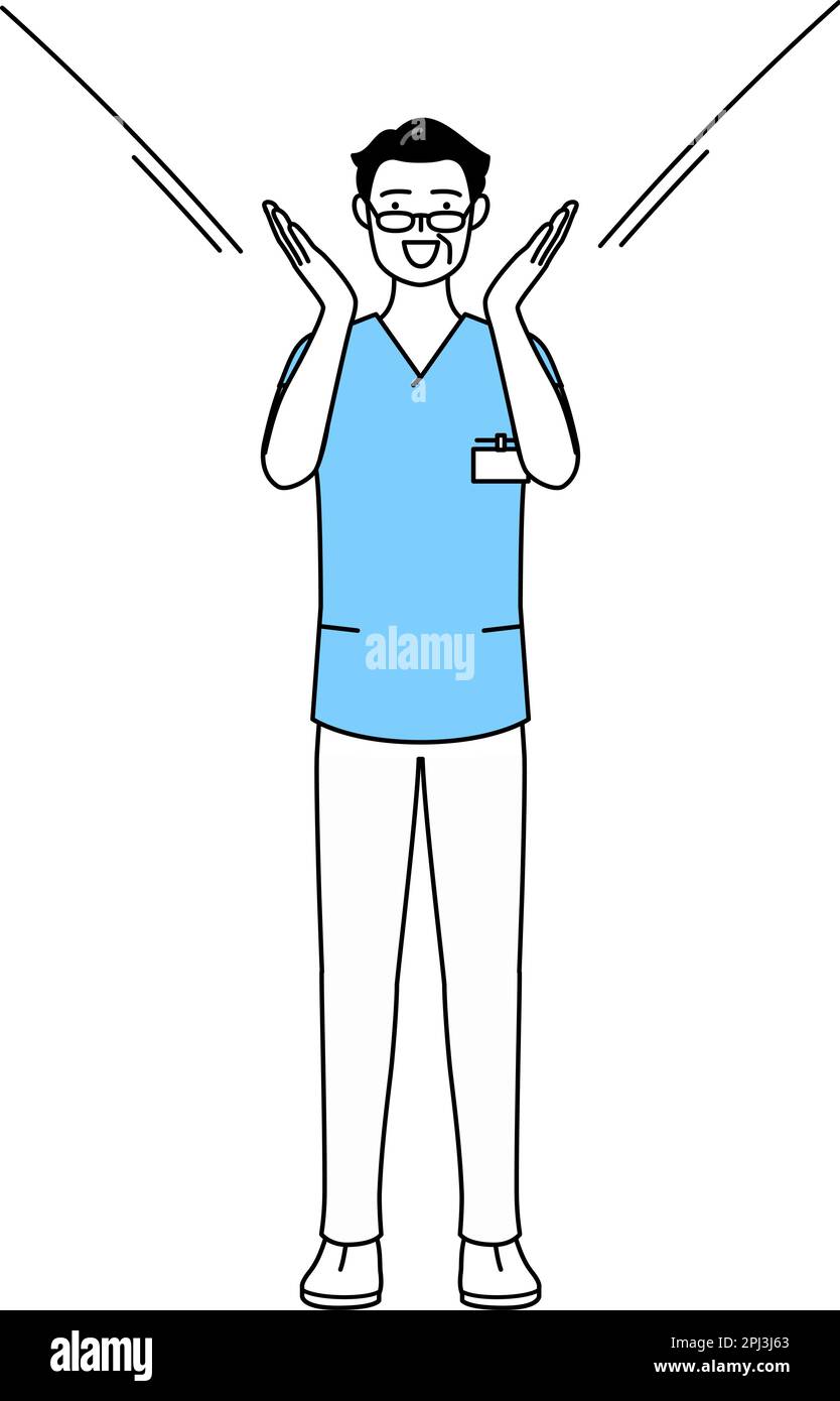 Occupational therapist male Cut Out Stock Images & Pictures - Alamy