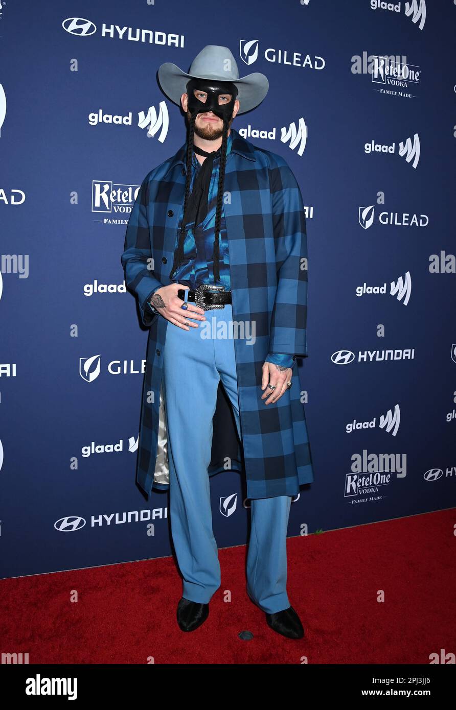 Beverly Hills, CA. 30/03/2023, Orville Peck arriving at the 34th Annual ...