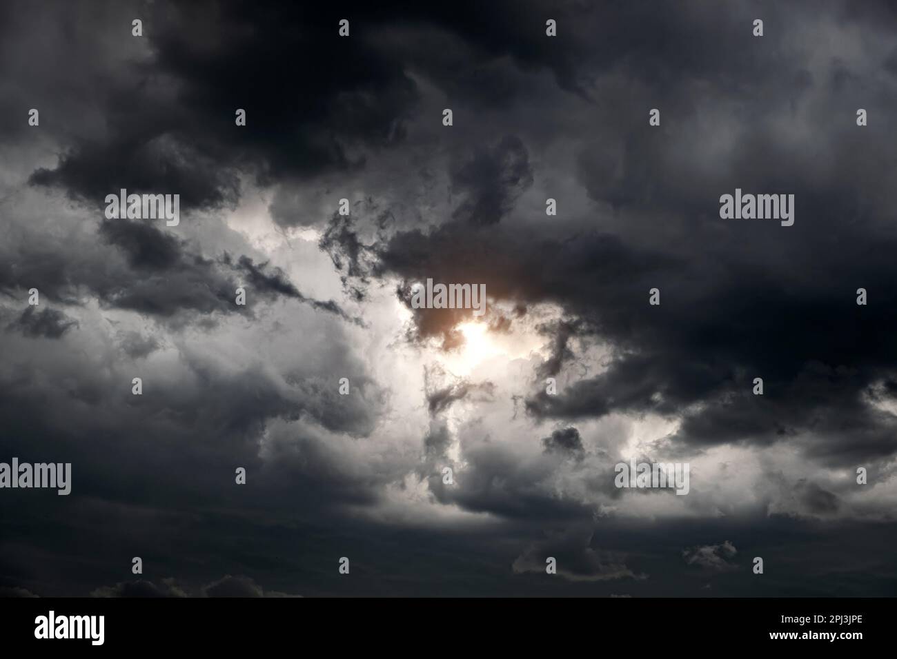 Dark Rain Clouds Wallpaper