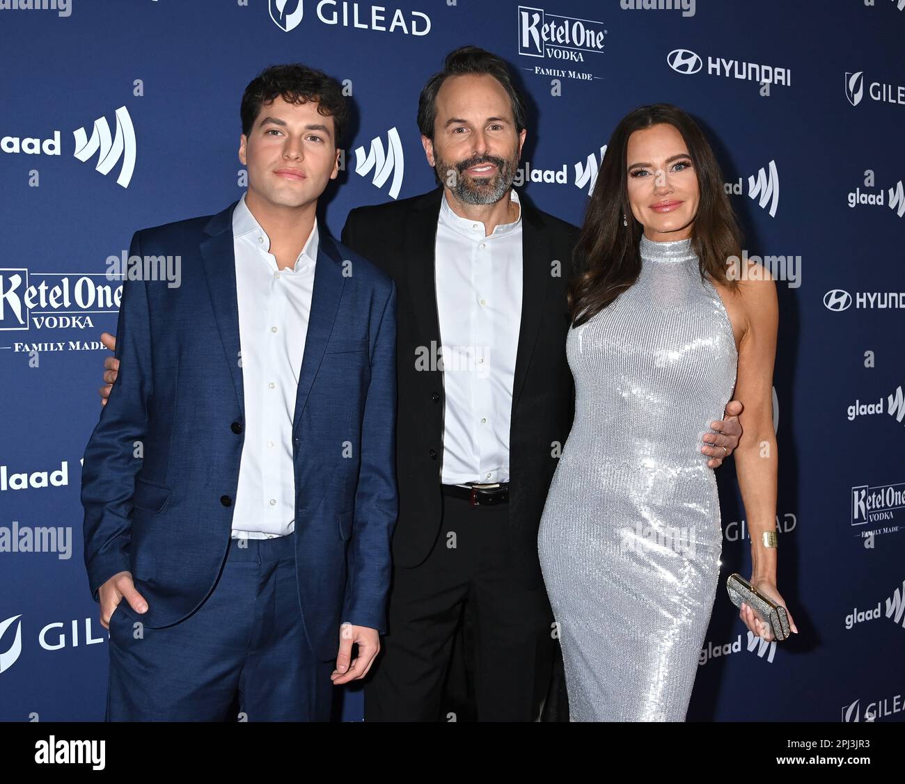 Beverly Hills, CA. 30/03/2023, Brooks Marks, Seth Marks and Meredith ...