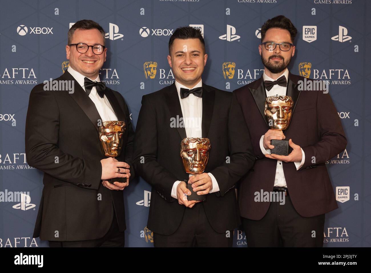 (L-R) Jamie Nightingale, Luke Karmali and Dan Hanford with the Evolving ...