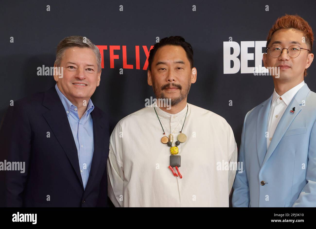 30 March 2023 -Los Angeles, California - David Choe, Ted Sarandos, Lee ...