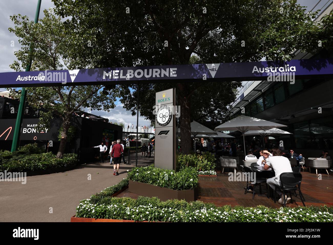 Melbourne, Australia. 31st Mar, 2023. Paddock atmosphere. Australian ...