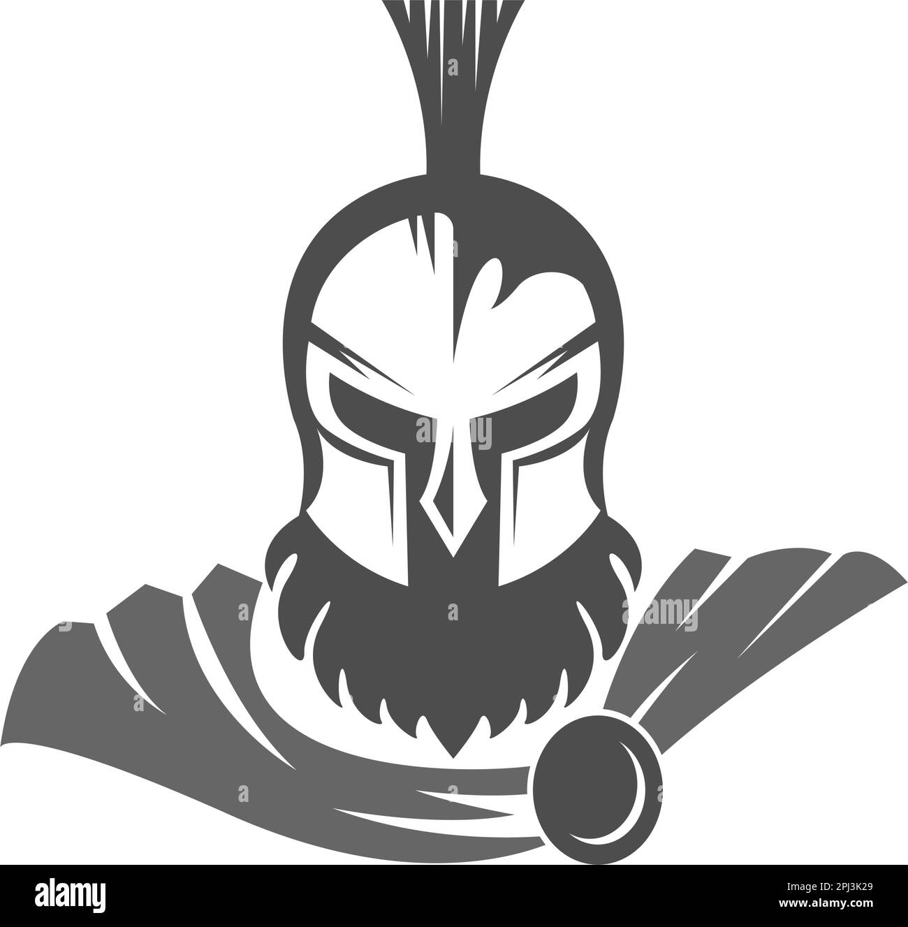 Gladiator logo icon design illustration Stock Vector Image & Art - Alamy