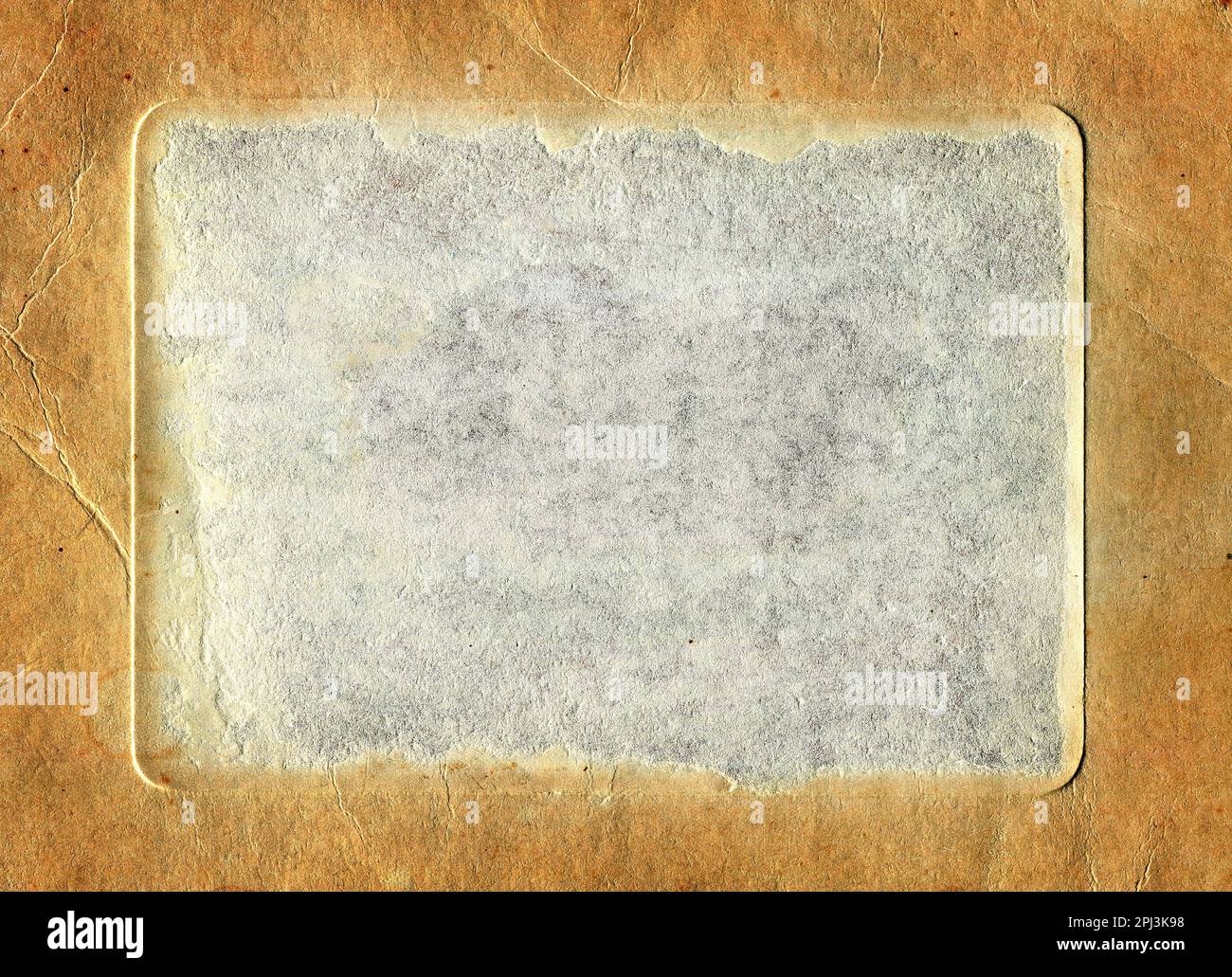 Old and Vintage Paper With a Frame for a Photography or Text Stock ...