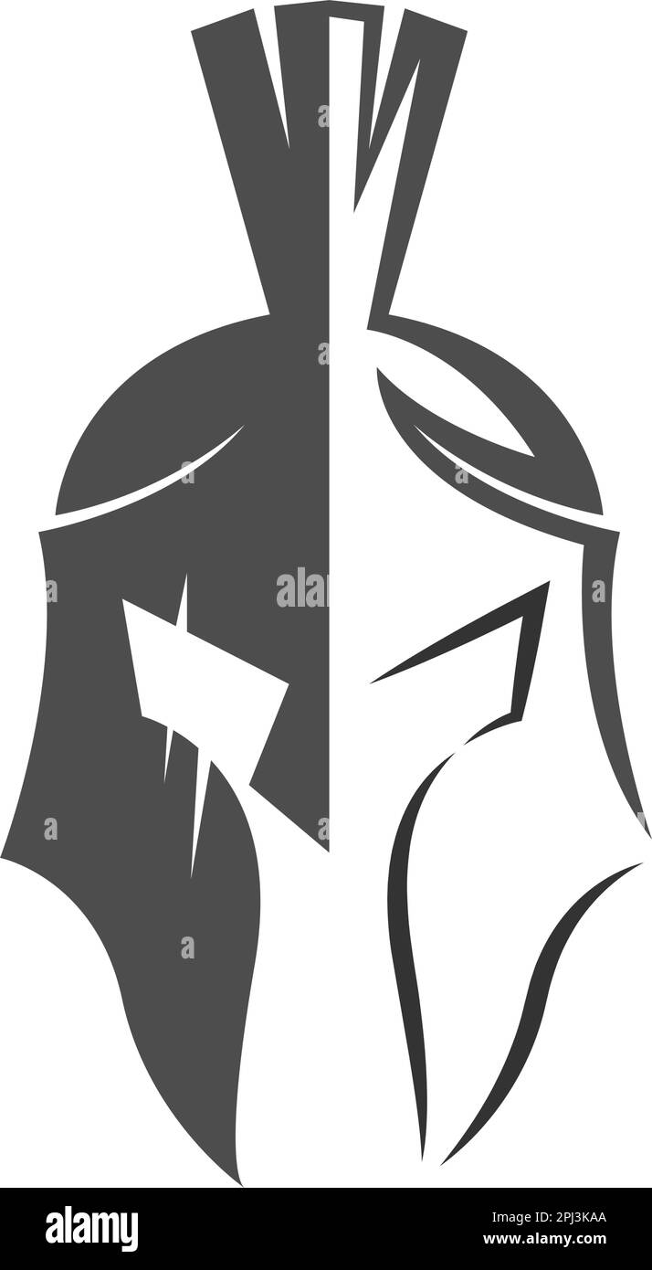 Gladiator logo icon design illustration Stock Vector Image & Art - Alamy