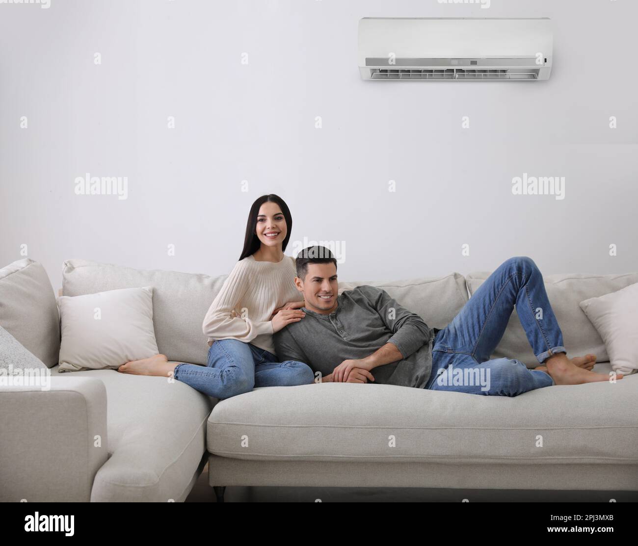 Relaxing interior air conditioner hi-res stock photography and images - Alamy