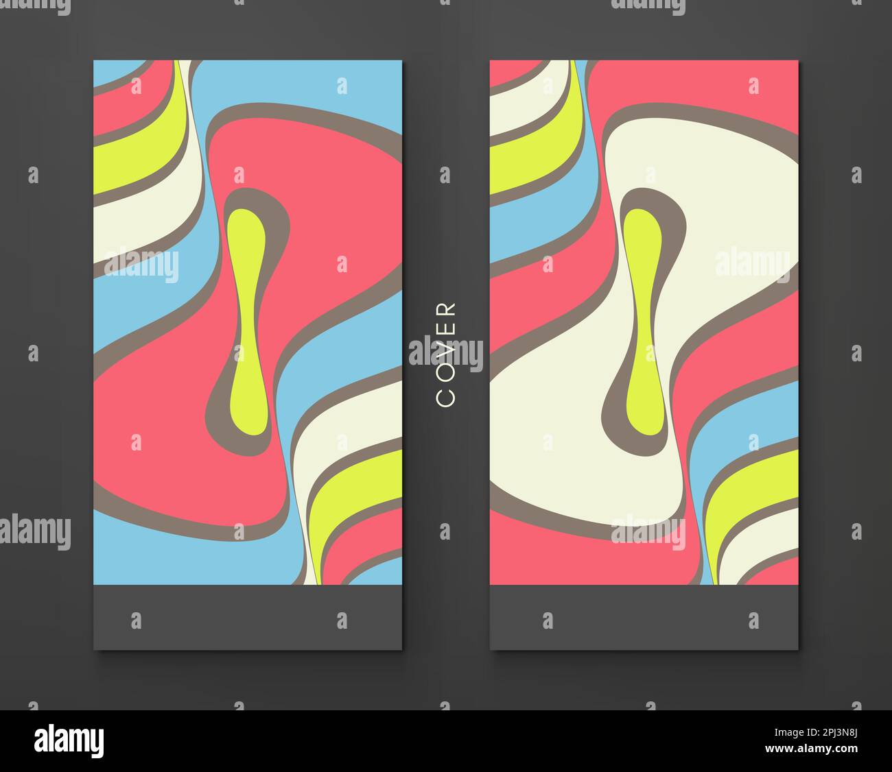 Pattern with optical illusion. Abstract striped background with ripple ...