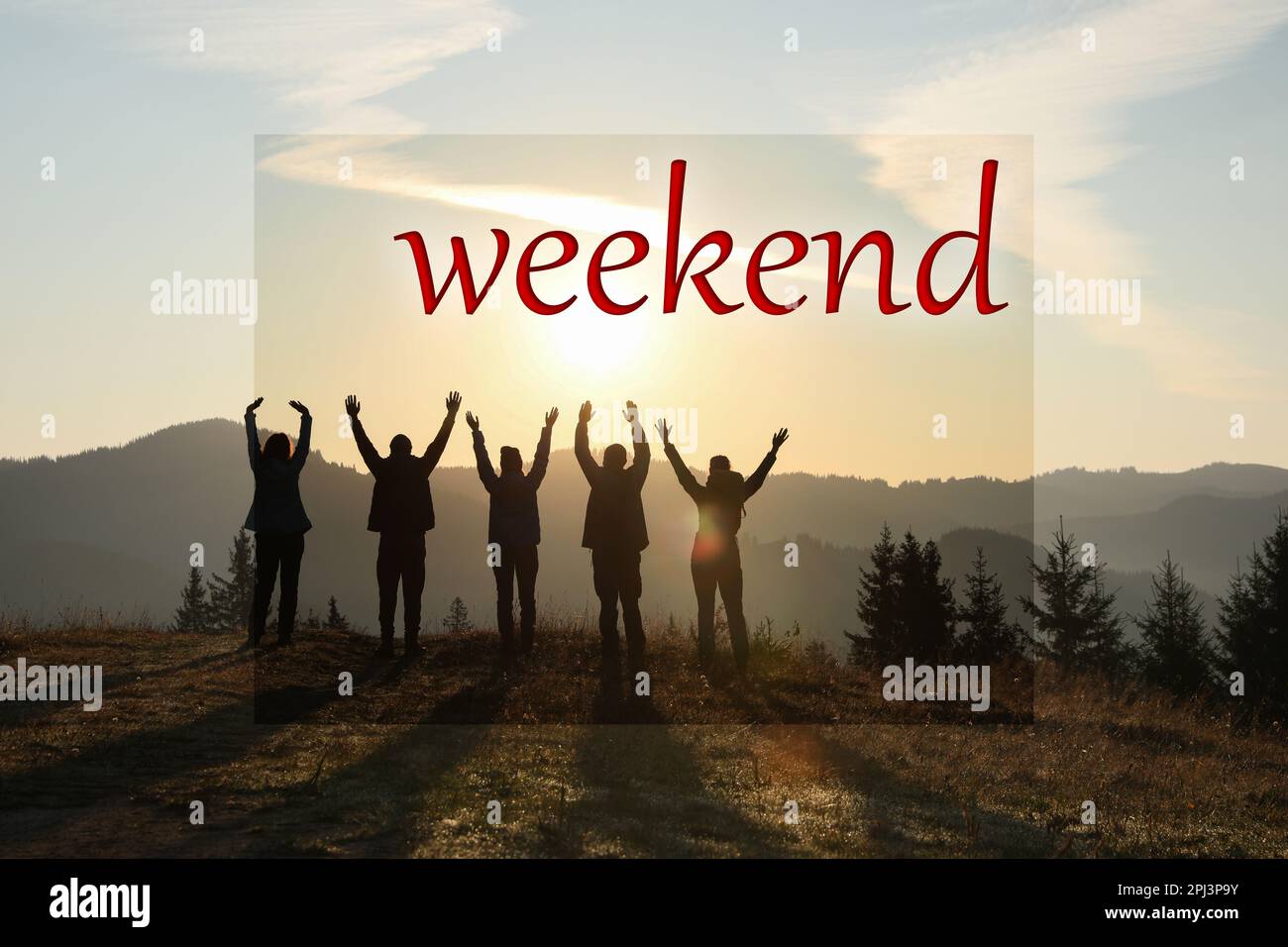 Relax friends sun countryside hi-res stock photography and images - Alamy