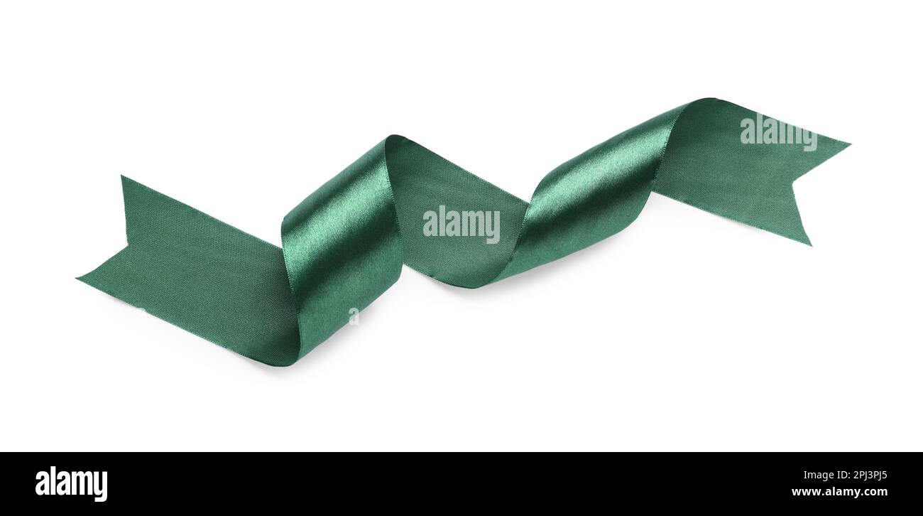 Dark green ribbon hi-res stock photography and images - Alamy