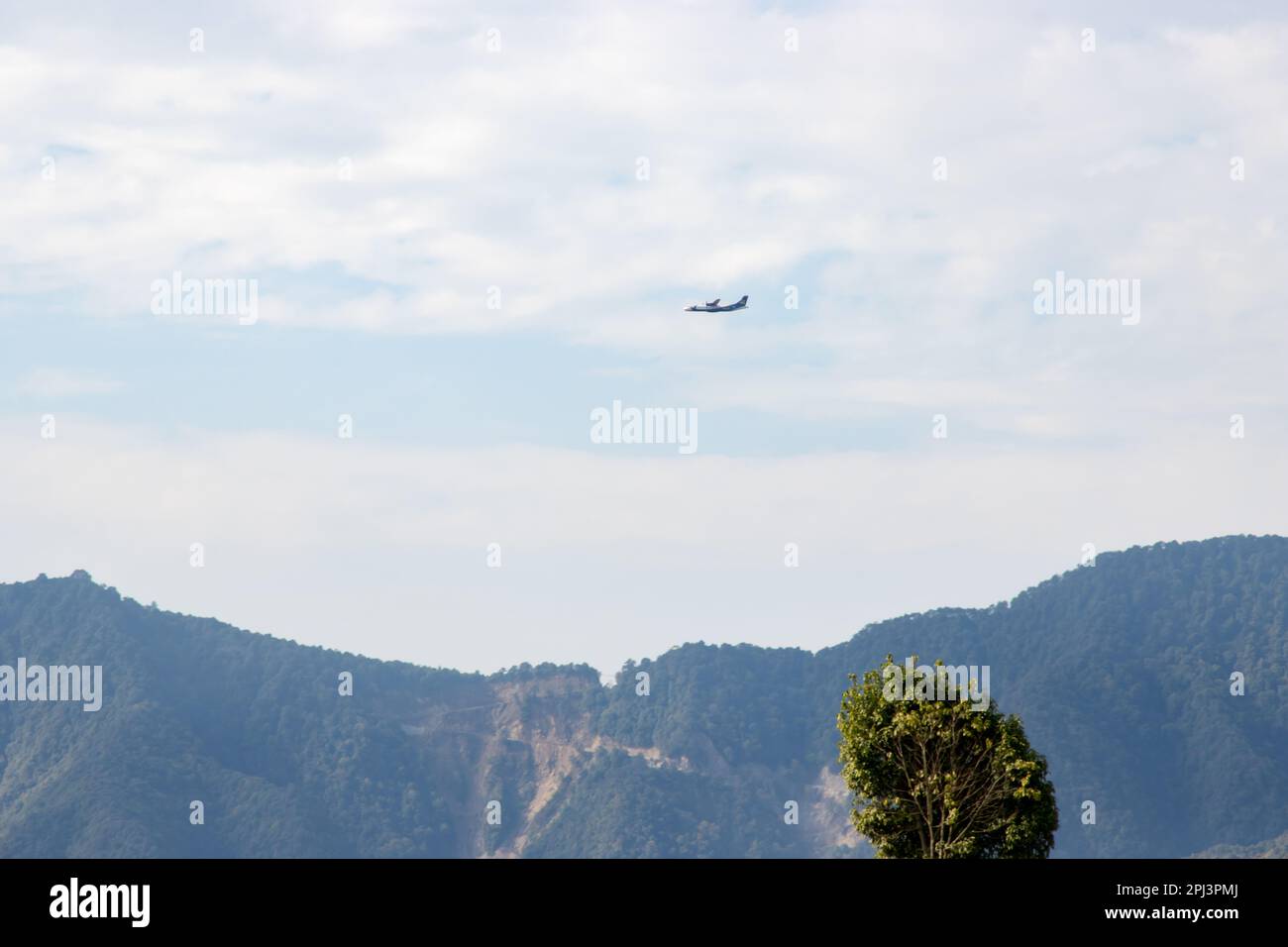 Beautiful Kathmandu Landscape with Forest, Rhododendron, seen from ...