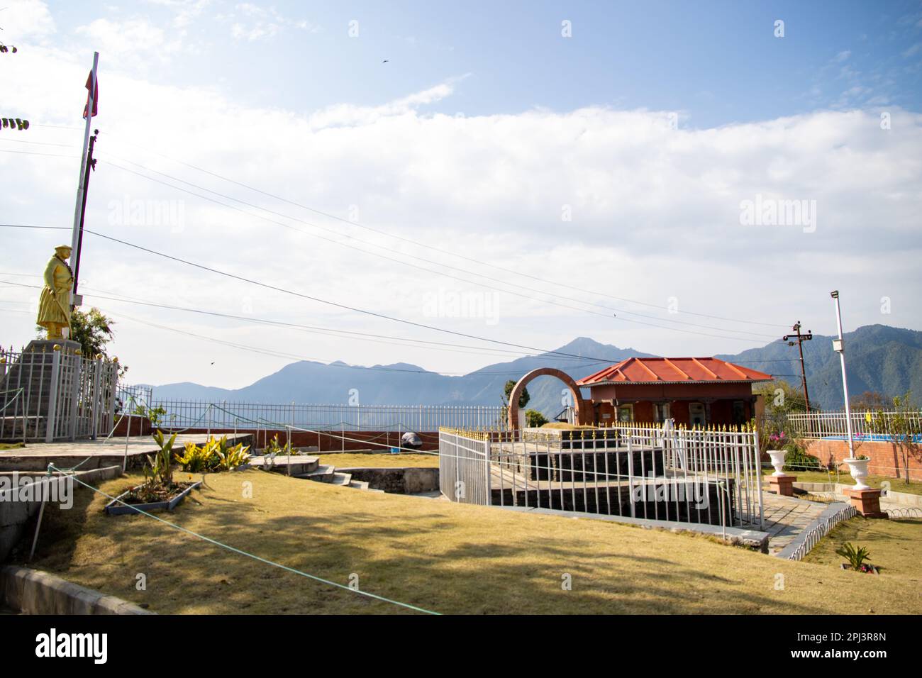 Beautiful Kathmandu Landscape with Forest, Rhododendron, seen from ...