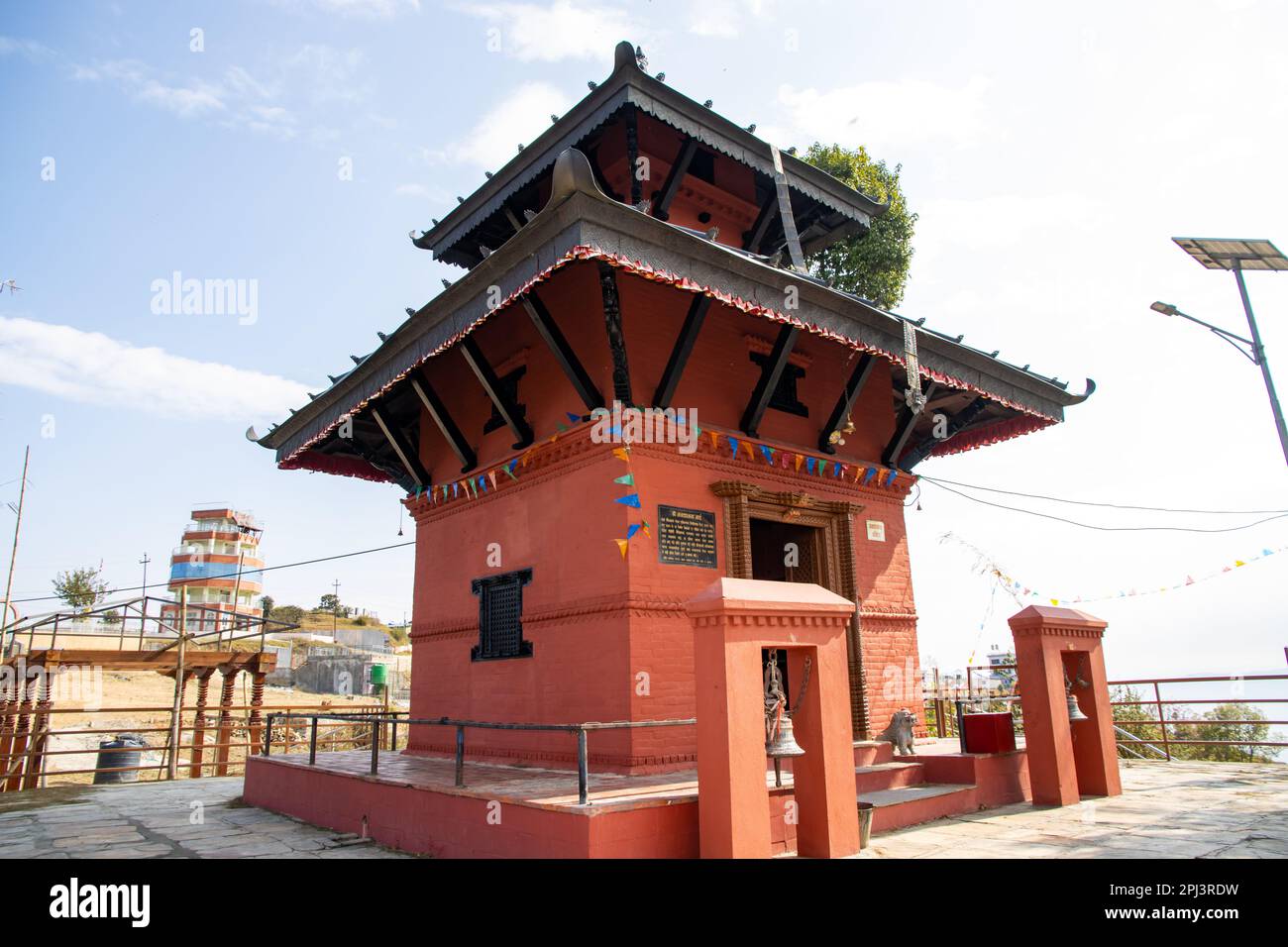 Manakamana Mai Temple Nepali Architecture Tradition in Kalupande Hills ...