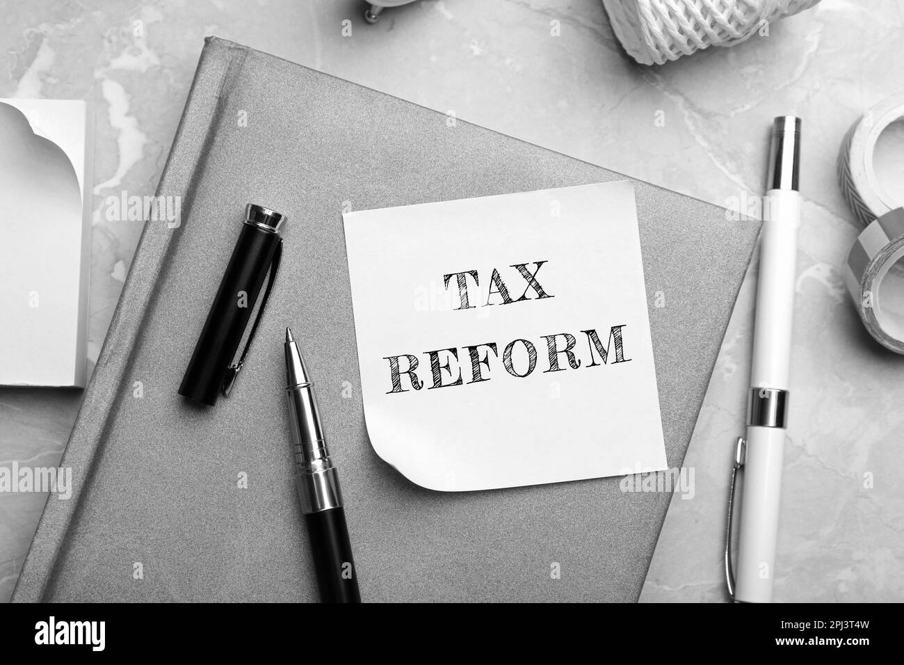 Taxation reform Black and White Stock Photos & Images - Alamy