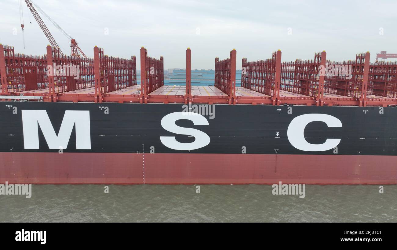 SUZHOU, CHINA - MARCH 29, 2023 - Xinfu 104, the world's largest ...