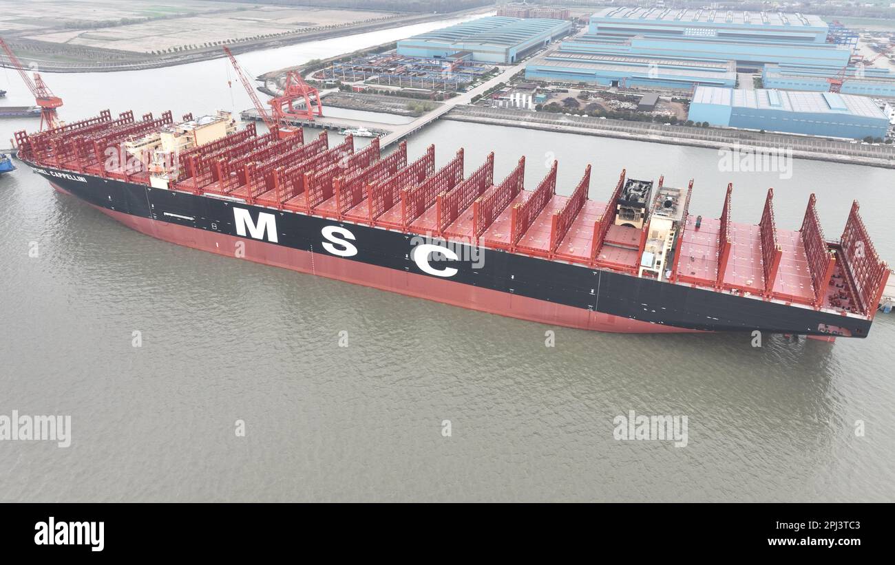 SUZHOU, CHINA - MARCH 29, 2023 - Xinfu 104, the world's largest ...