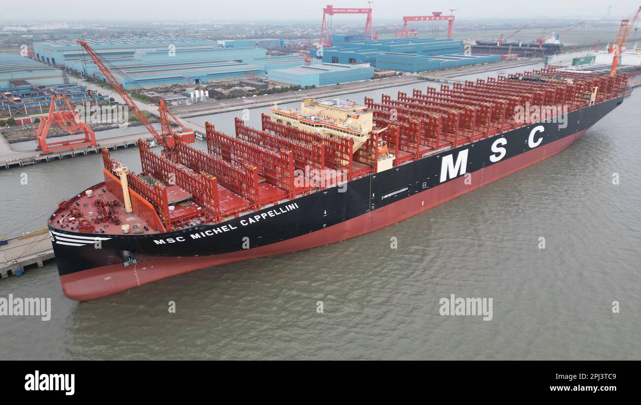 SUZHOU, CHINA - MARCH 29, 2023 - Xinfu 104, the world's largest ...