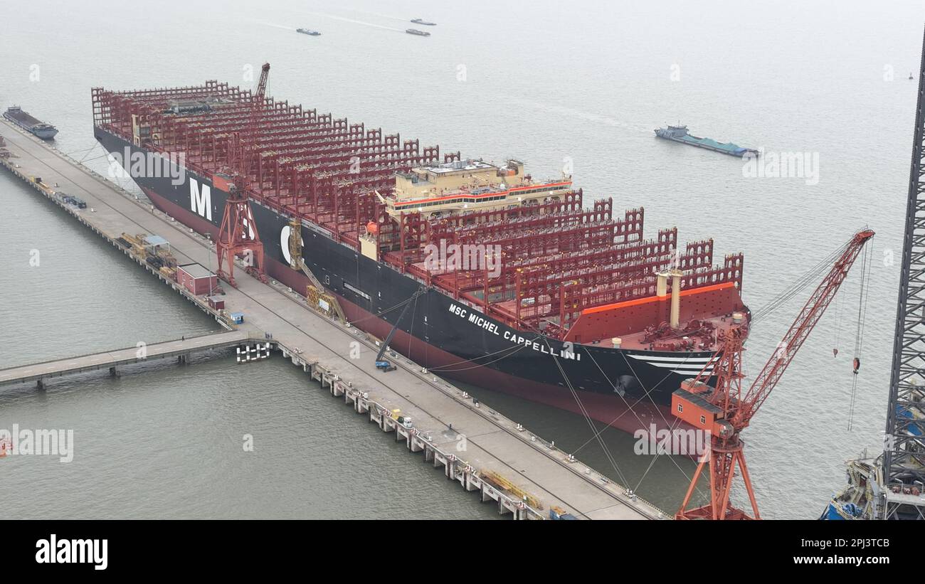 SUZHOU, CHINA - MARCH 29, 2023 - Xinfu 104, the world's largest ...