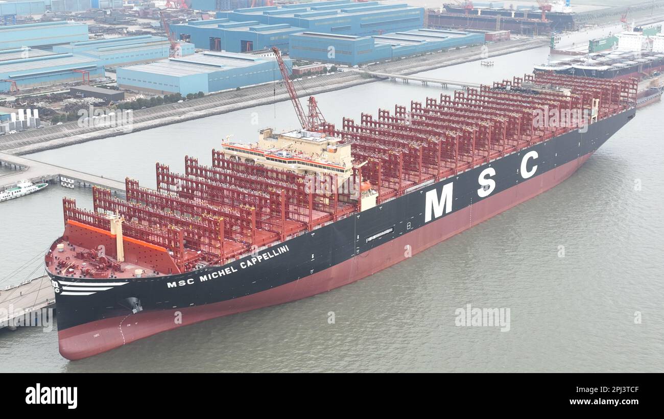 SUZHOU, CHINA - MARCH 29, 2023 - Xinfu 104, the world's largest ...