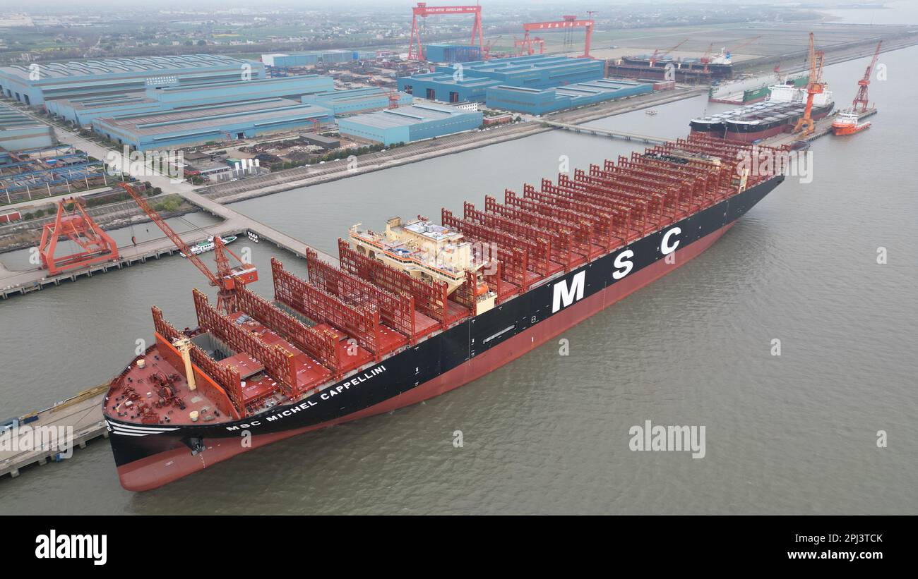 SUZHOU, CHINA - MARCH 29, 2023 - Xinfu 104, the world's largest ...