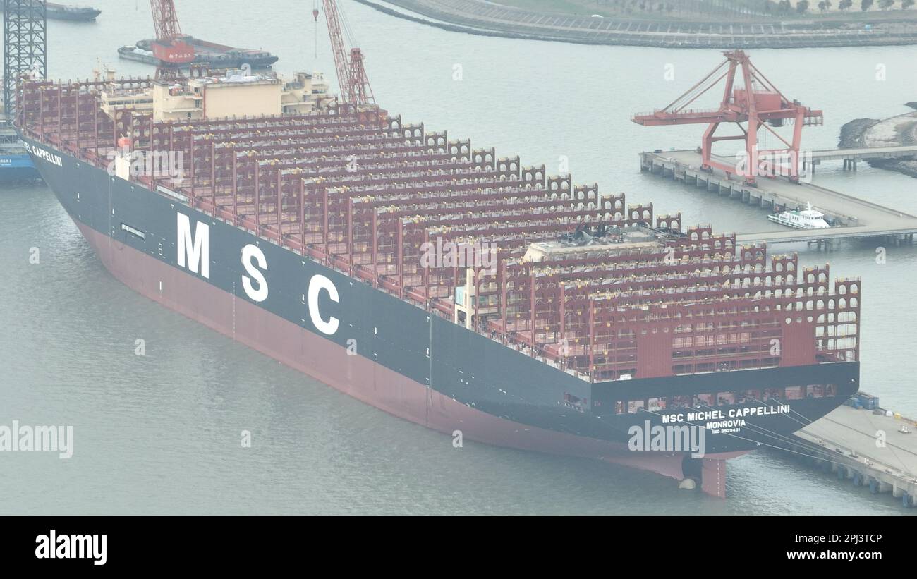 SUZHOU, CHINA - MARCH 29, 2023 - Xinfu 104, the world's largest ...