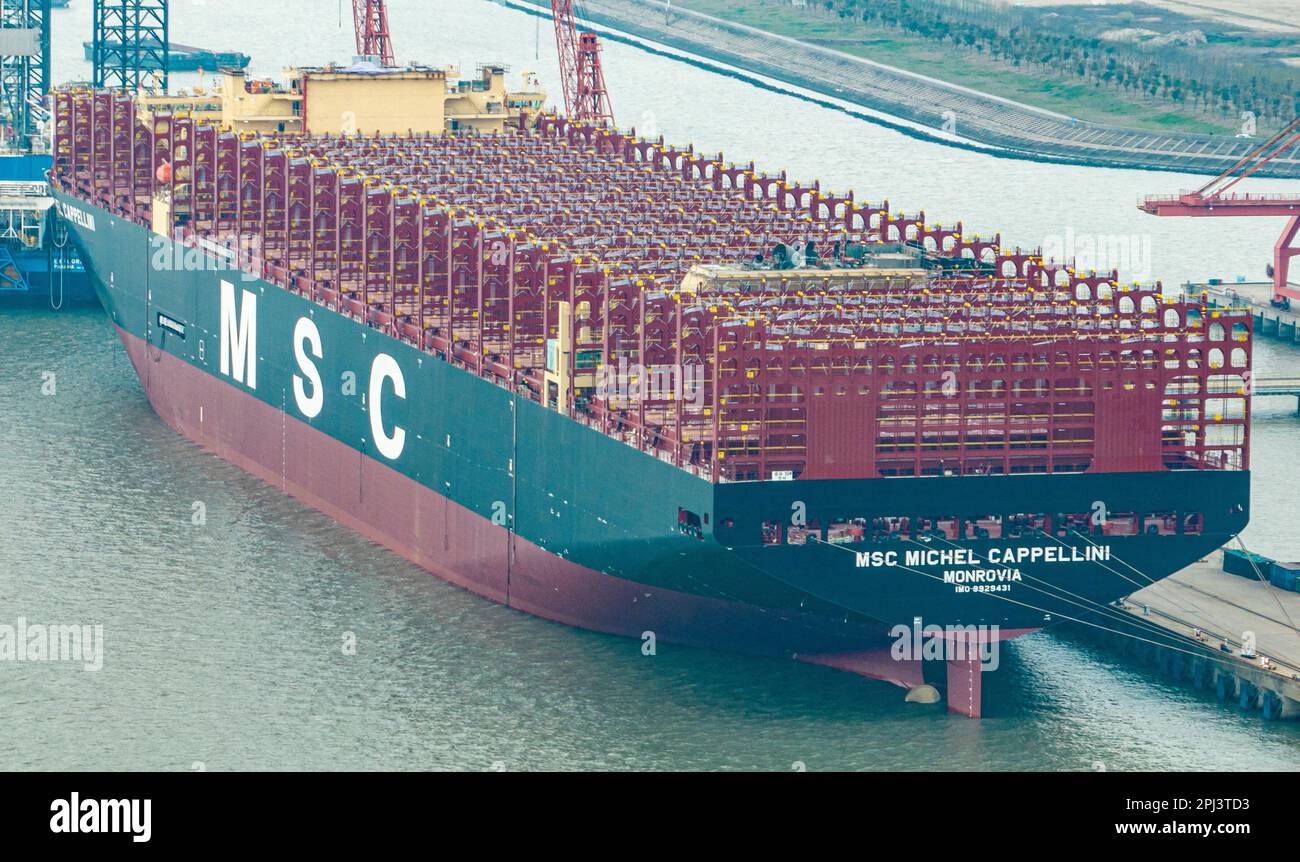 SUZHOU, CHINA - MARCH 29, 2023 - Xinfu 104, the world's largest ...