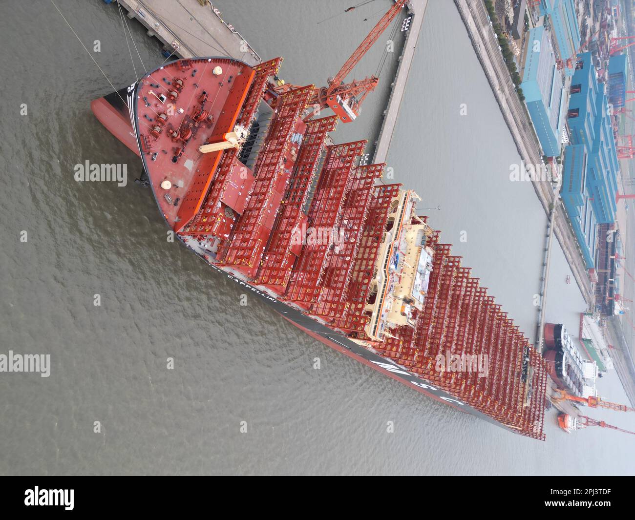 SUZHOU, CHINA - MARCH 29, 2023 - Xinfu 104, the world's largest ...