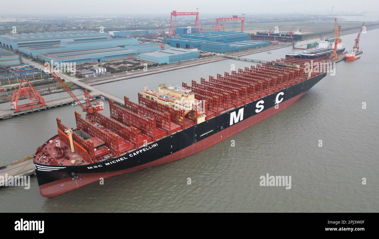 SUZHOU, CHINA - MARCH 29, 2023 - Xinfu 104, the world's largest ...