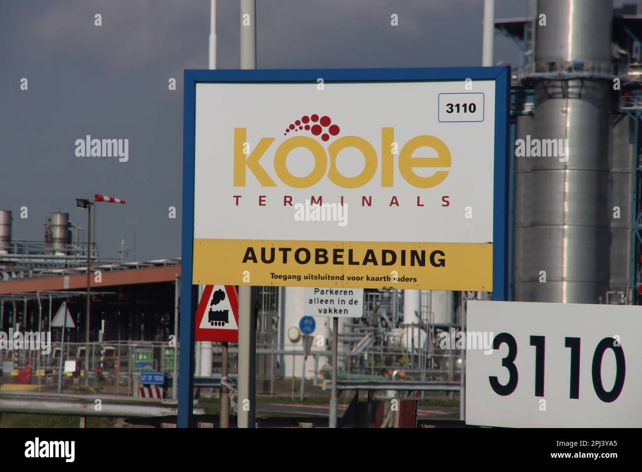 Charging station for tankers with petrol or diesel in Pernis at Koole ...