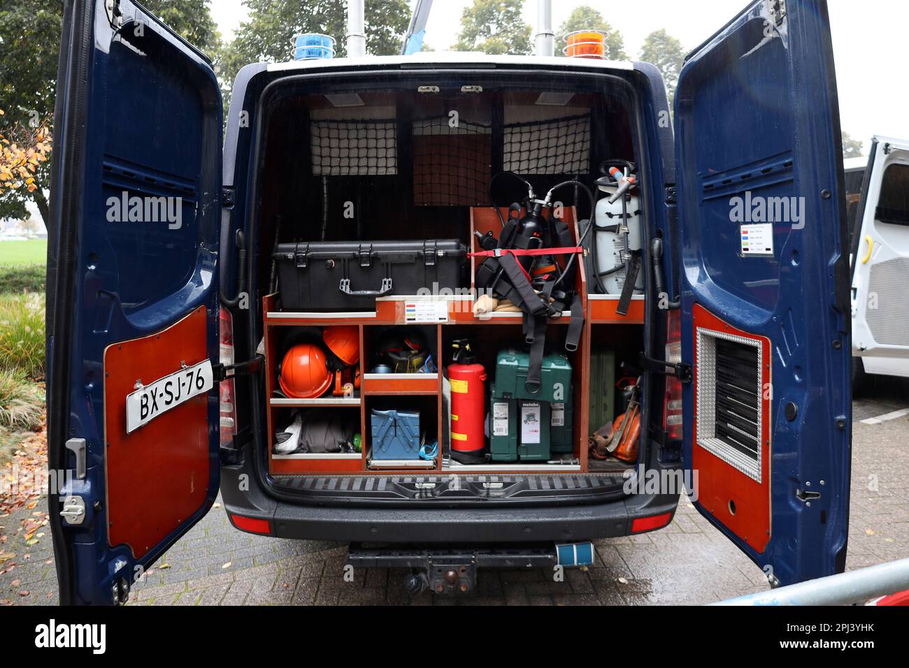 Special forces utility vehicle of the Police The Hague at 112 day ...