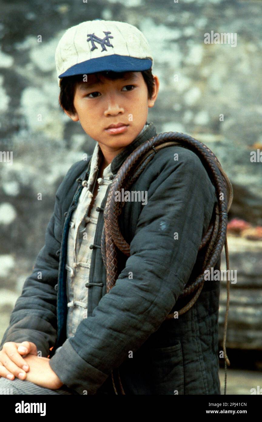 KE HUY QUAN in INDIANA JONES AND THE TEMPLE OF DOOM (1984), directed by STEVEN SPIELBERG. Credit ...