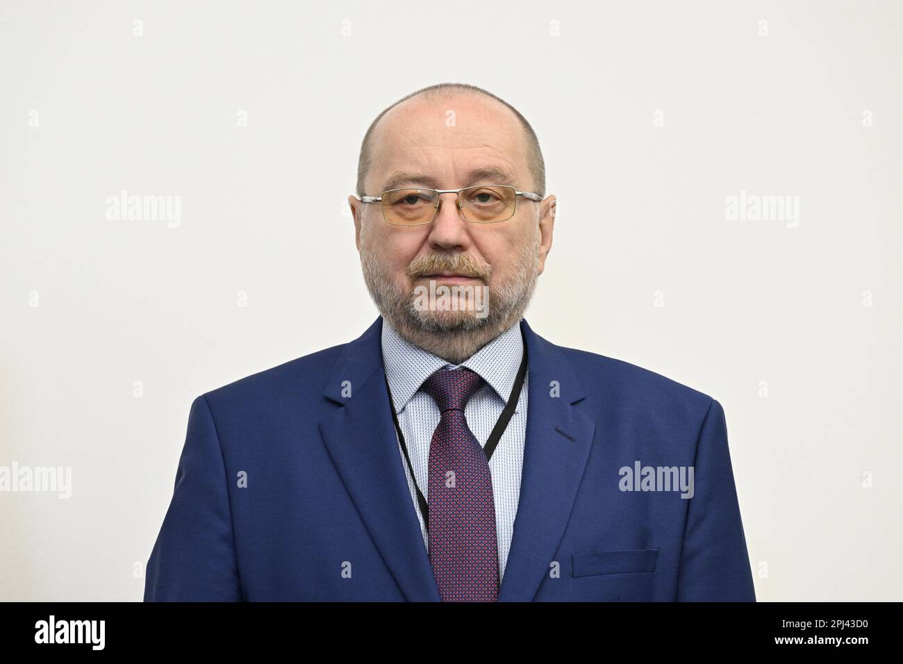 Prague, Czech Republic. 31st Mar, 2023. UZSI chief Vladimir Posolda ...