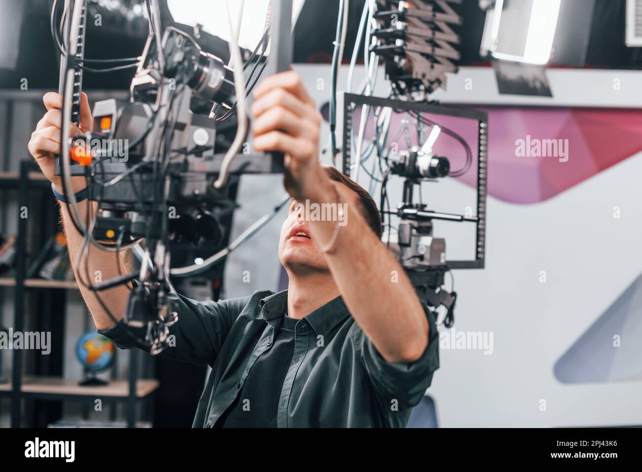 Moderator content hi-res stock photography and images - Alamy