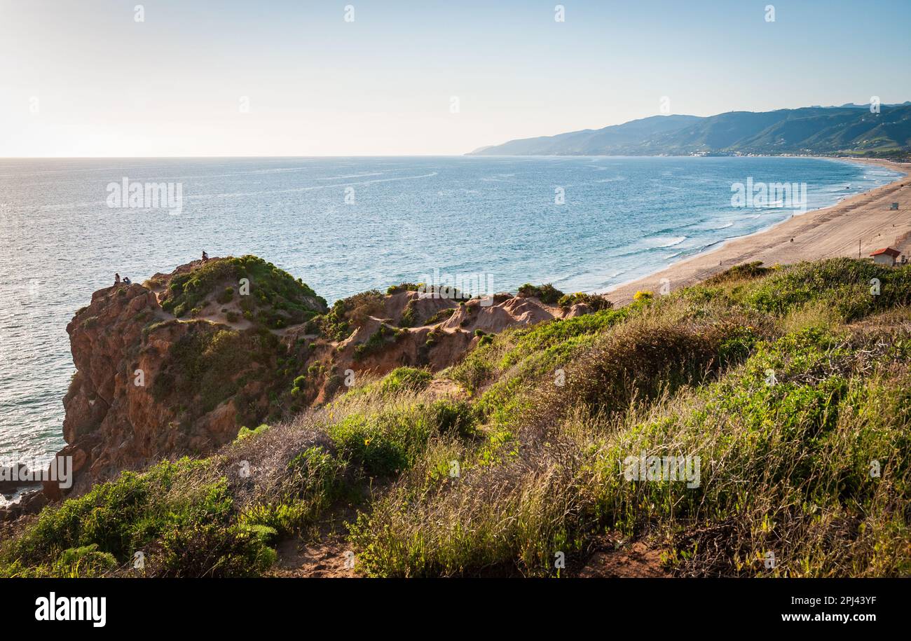 Point Dume State Beach in California Stock Photo - Alamy